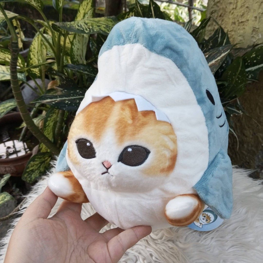 MOFUSAND Shark Nyan Kutenko Big Authentic Plush Toy Japan, Hobbies ...