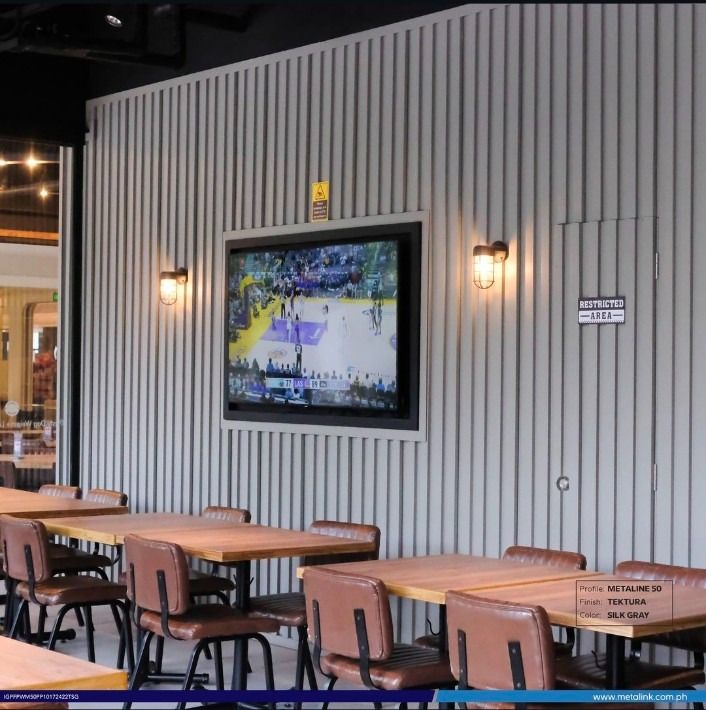 MULTI-RIB METAL WALL CLADDING - METALINE50, Commercial & Industrial ...