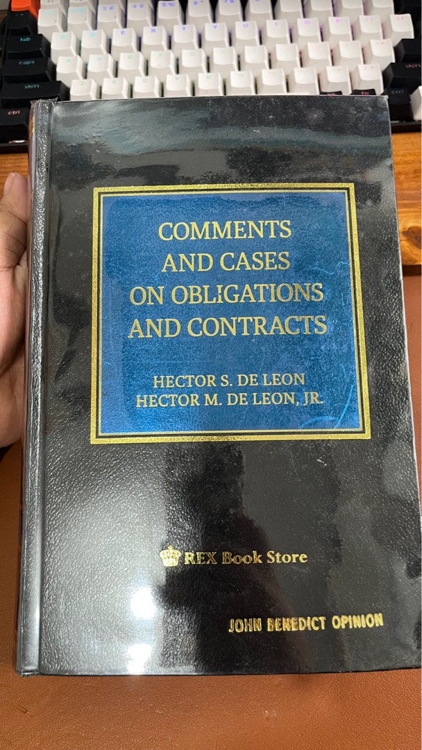 Obligations and Contracts (ObliCon), Hobbies & Toys, Books & Magazines ...
