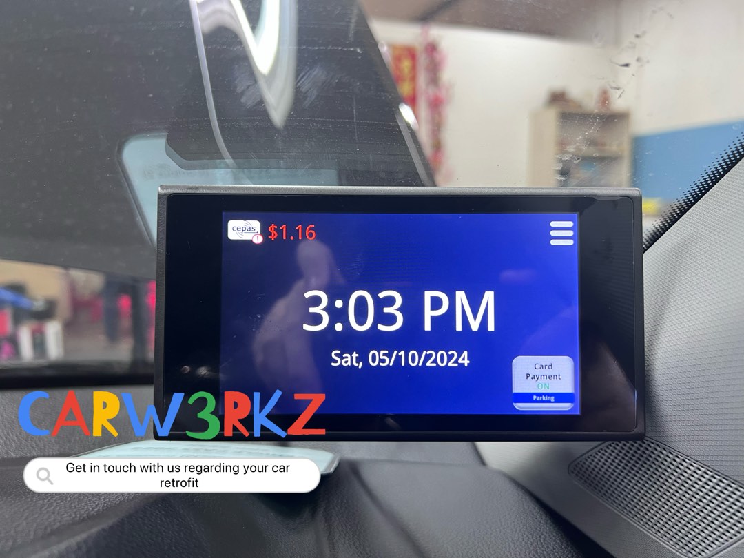 OBU installation lorry / van / car, Car Accessories, Accessories on ...