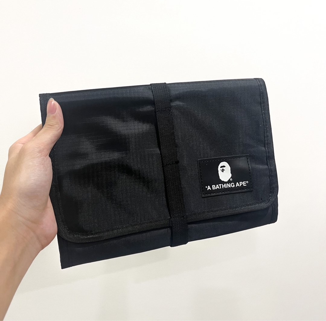 Original Bape Multipurpose Travel Bag Clutch Bag, Men's Fashion, Bags ...