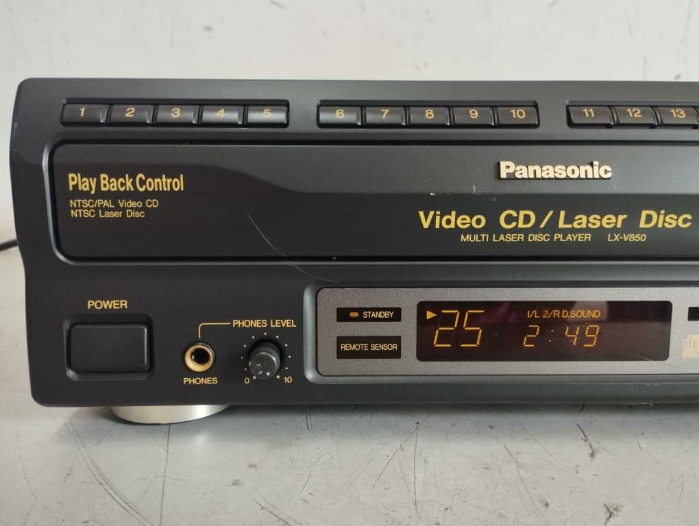 Panasonic CD,VCD,LD Player LX-V850 good condition tested 0187627282, TV ...