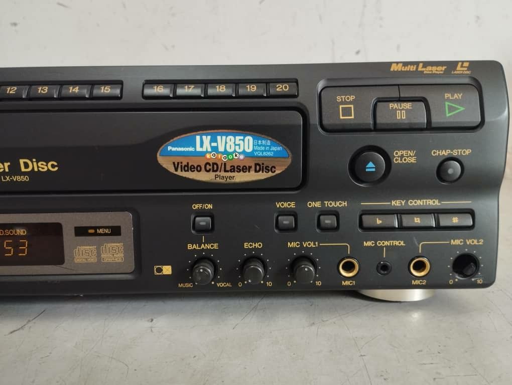 Panasonic CD,VCD,LD Player LX-V850 good condition tested 0187627282, TV ...