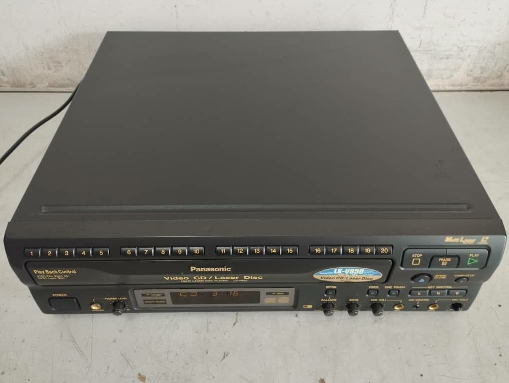 Panasonic CD,VCD,LD Player LX-V850 good condition tested 0187627282, TV ...