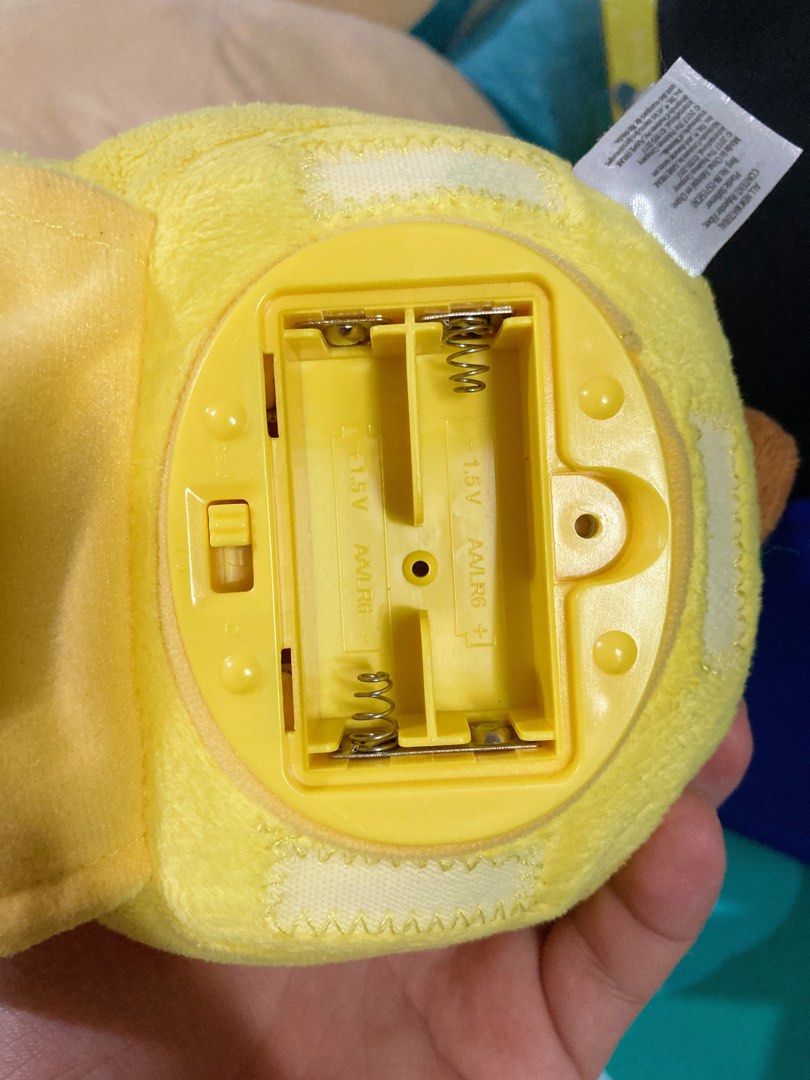 POKEMON TOMY PIKACHU TALKING PLUSH LIGHT UP MOVING EARS 10" (WORKING ...