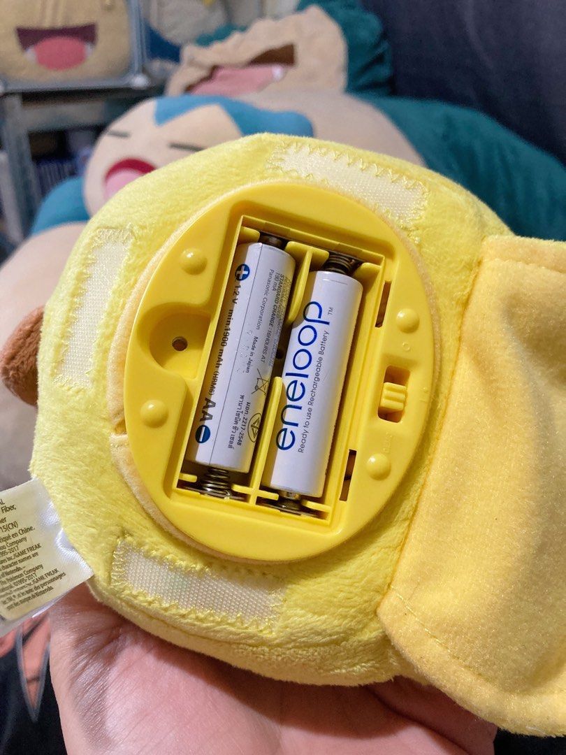 POKEMON TOMY PIKACHU TALKING PLUSH LIGHT UP MOVING EARS 10" (WORKING ...