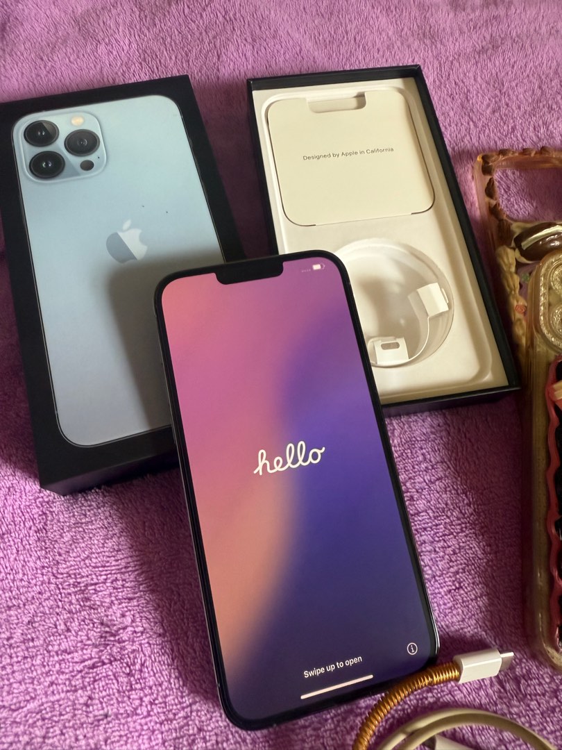 Pre loved Iphone 13 Pro Max (128 gb openline), Mobile Phones & Gadgets ...