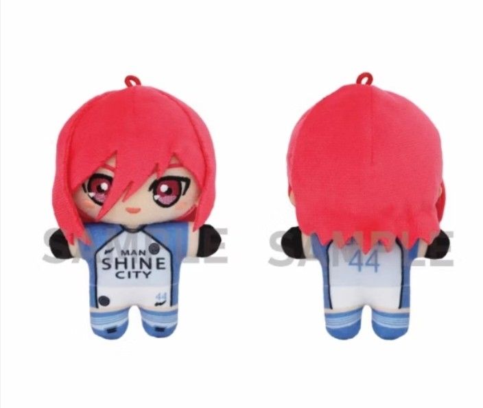 Pre order blue lock exhibition plush: isagi, karasu, chigiri, nagi ...