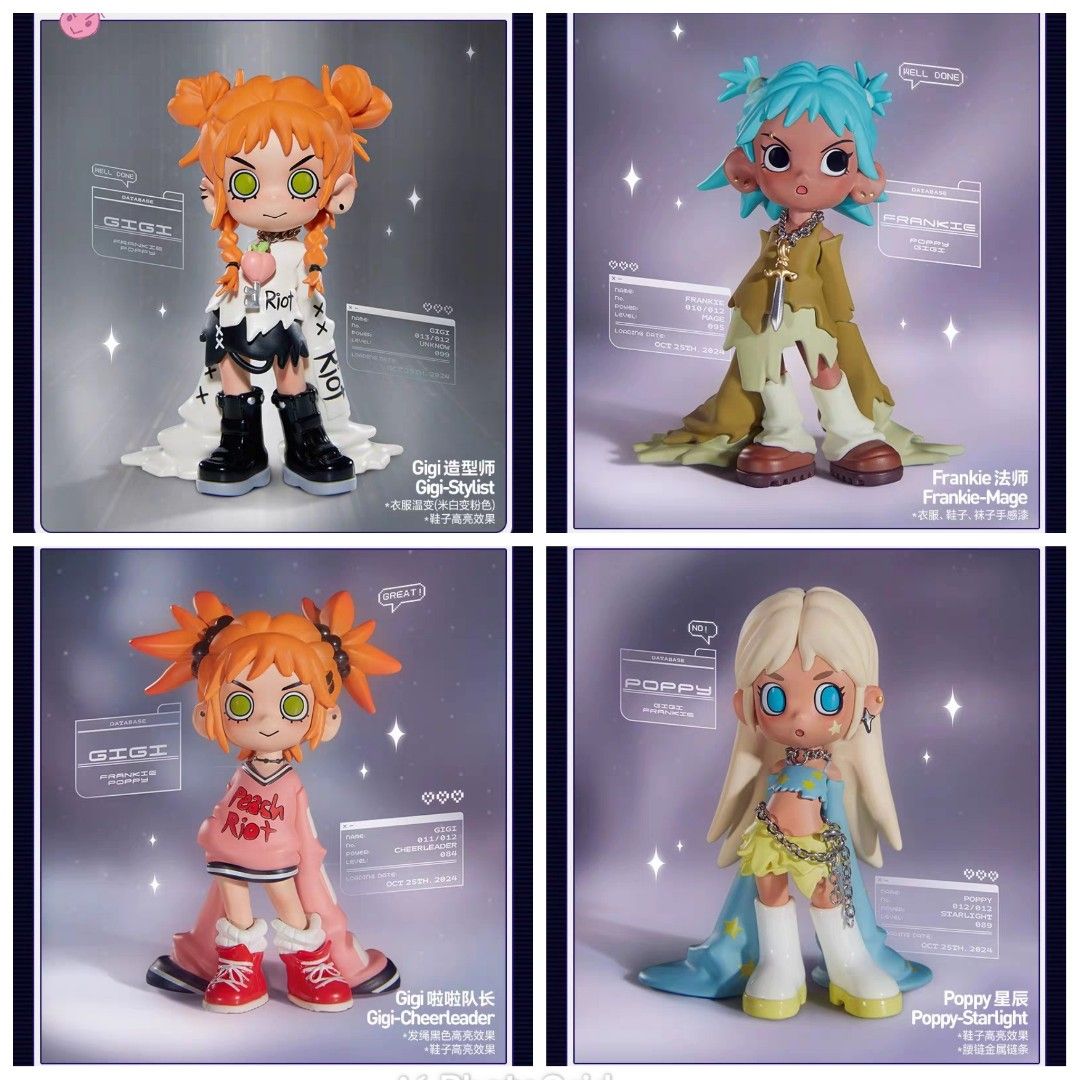 Preorder (Confirmed Design) - Popmart Pop Mart popmart Lil Peach Riot ...