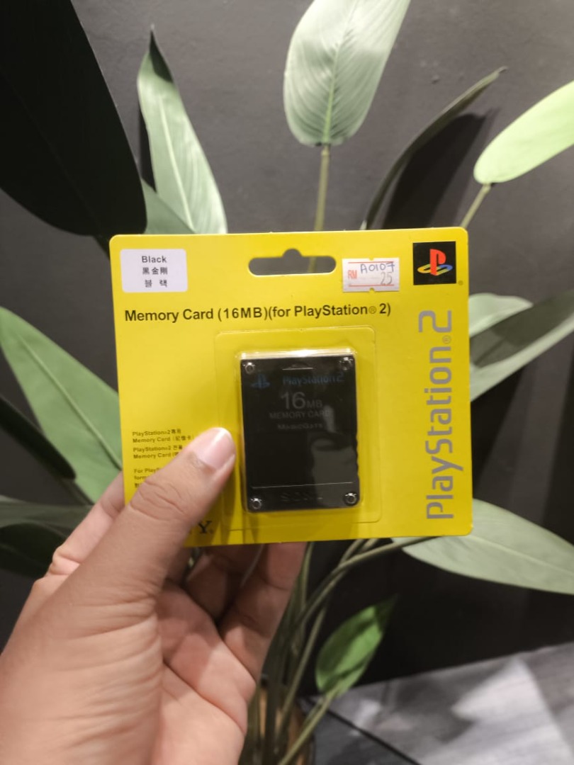 PS2 MEMORY CARD 16 MB, Video Gaming, Gaming Accessories, In-Game Products on Carousell