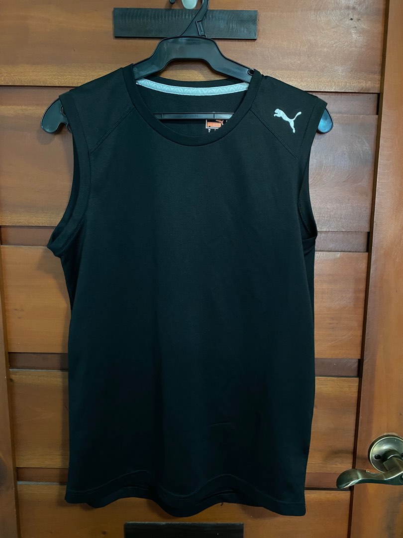Puma Drifit Sando, Men's Fashion, Activewear on Carousell