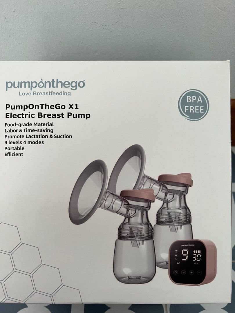 Pump on the Go breast feeding pump, Babies & Kids, Nursing & Feeding ...