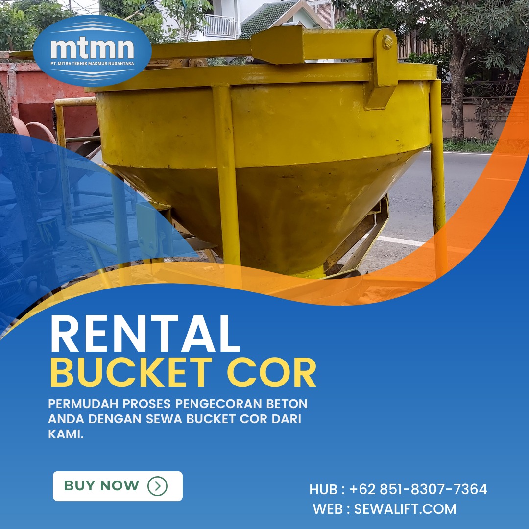 Rental Bucket Cor Untuk Bangunan Seluruh Indonesia Kota Pagar Alam ...