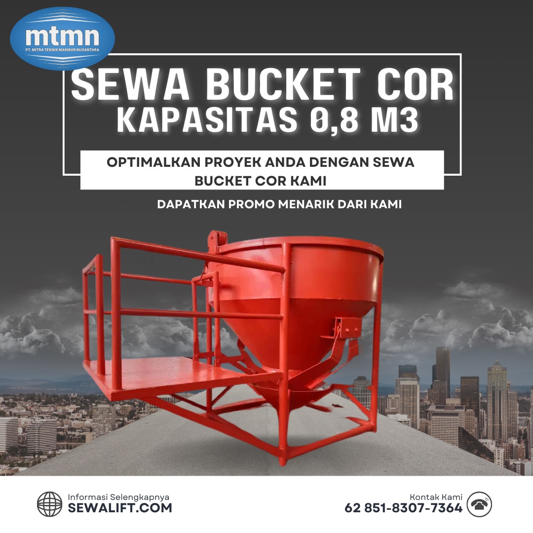 Rental Bucket Cor Untuk Bangunan Seluruh Indonesia Kota Pangkal Pinang ...