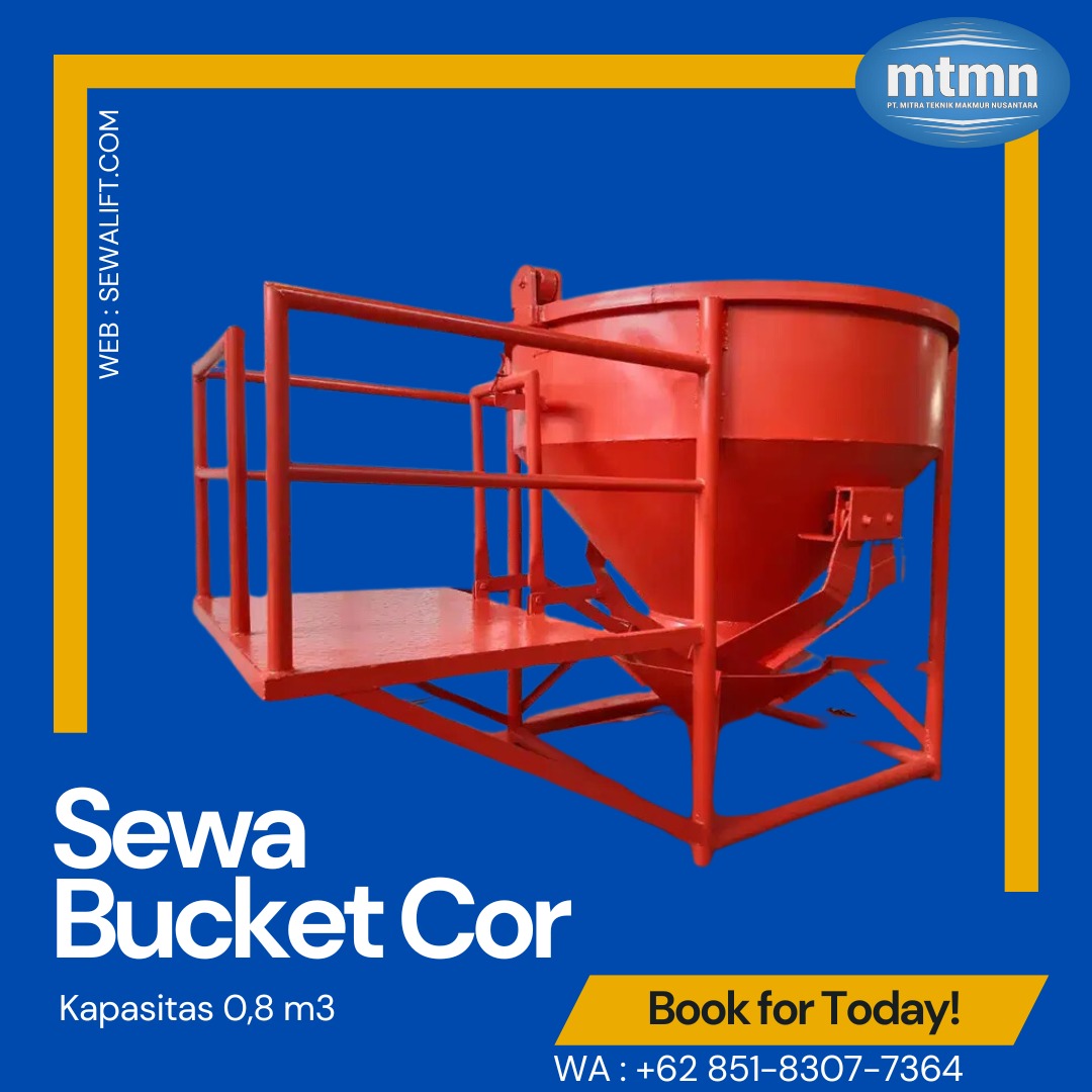 Rental Bucket Cor Untuk Bangunan Seluruh Indonesia Pesawaran Lampung ...