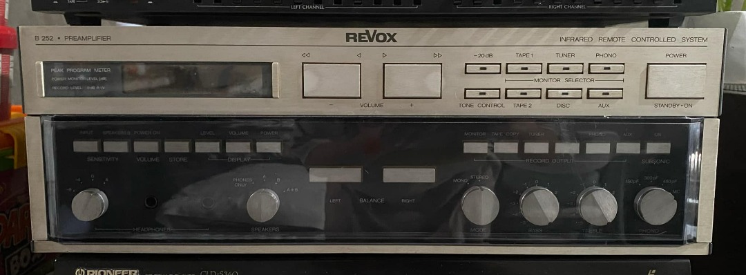 Revox B-252 Preamp For Sale, Audio, Soundbars, Speakers & Amplifiers on Carousell