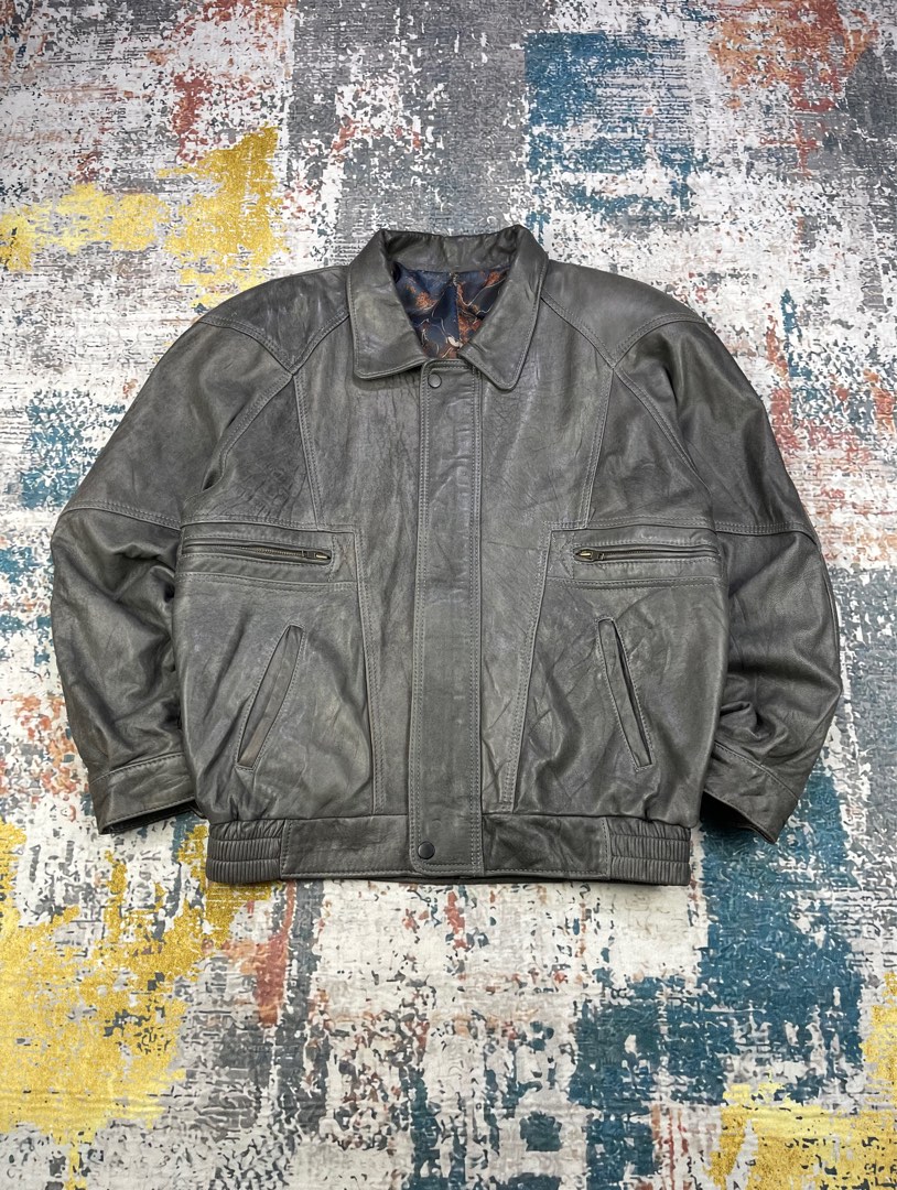 ROGER DAVID GENUINE LAMB SKIN JACKET, Men's Fashion, Coats, Jackets and ...