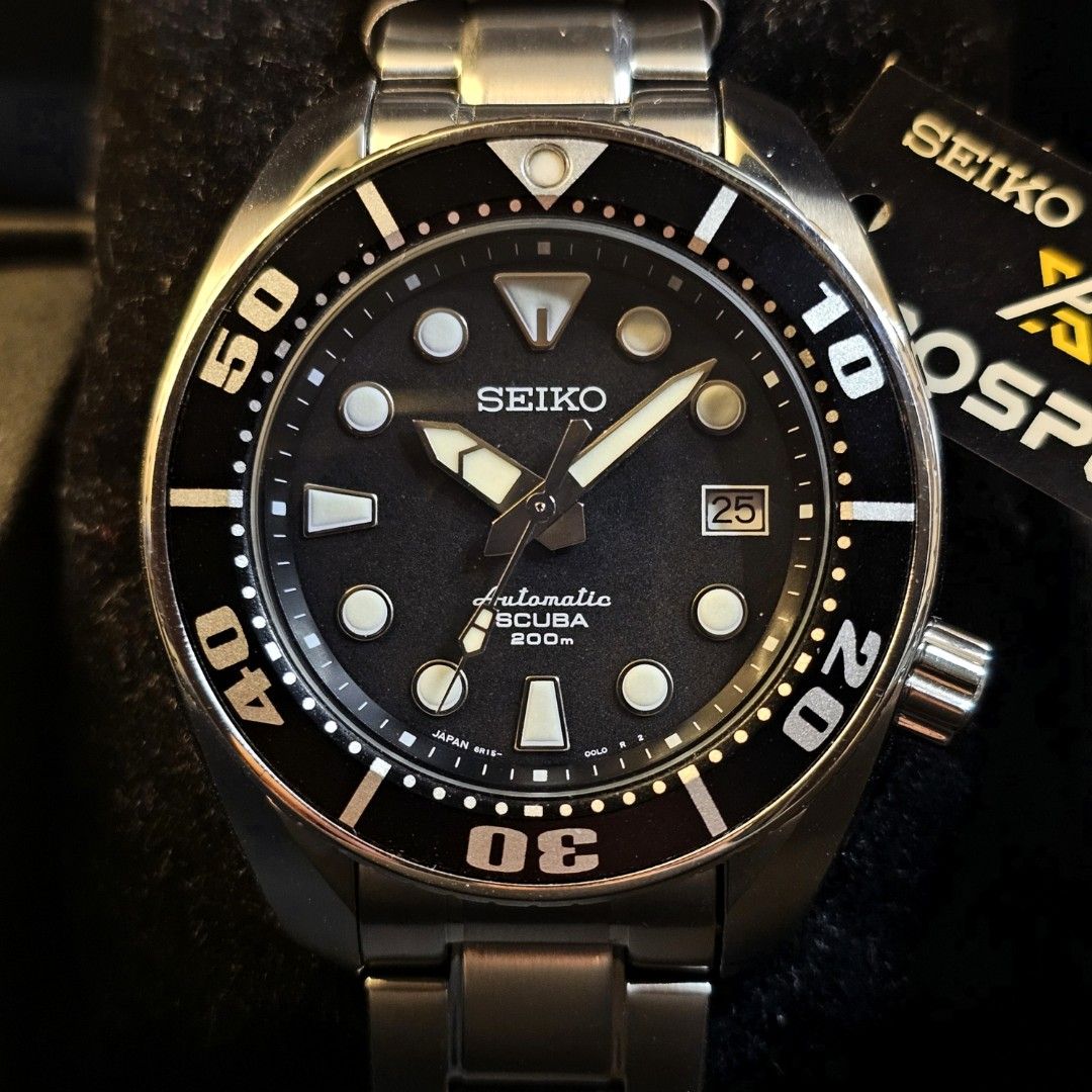 Seiko Prospex Scuba SBDC001 Non-X Sumo Gen 1 "OG Sumo" JDM, Men's Fashion, Watches & Accessories ...