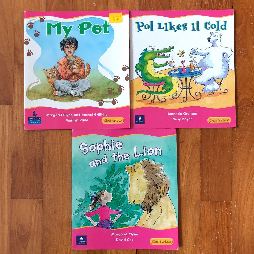 Set of 7 Pearson Longman Chatterbox early readers English story books ...
