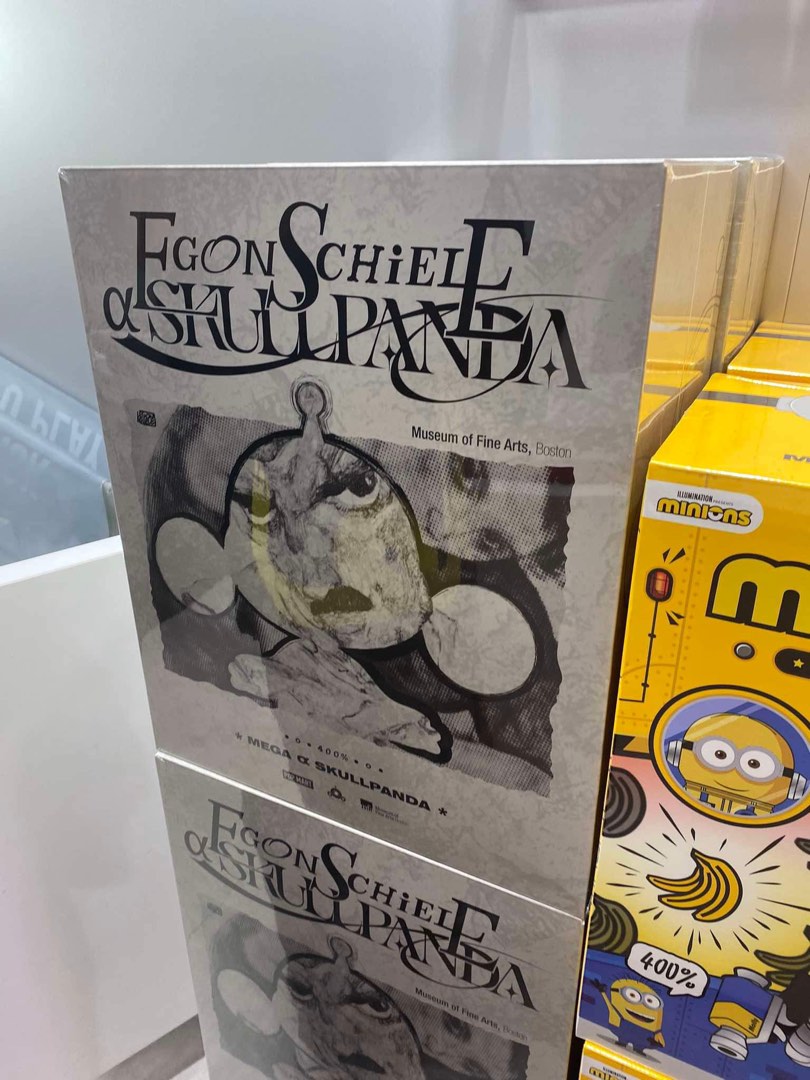 Skullpanda Egon Schiele 400%, Hobbies & Toys, Toys & Games on Carousell