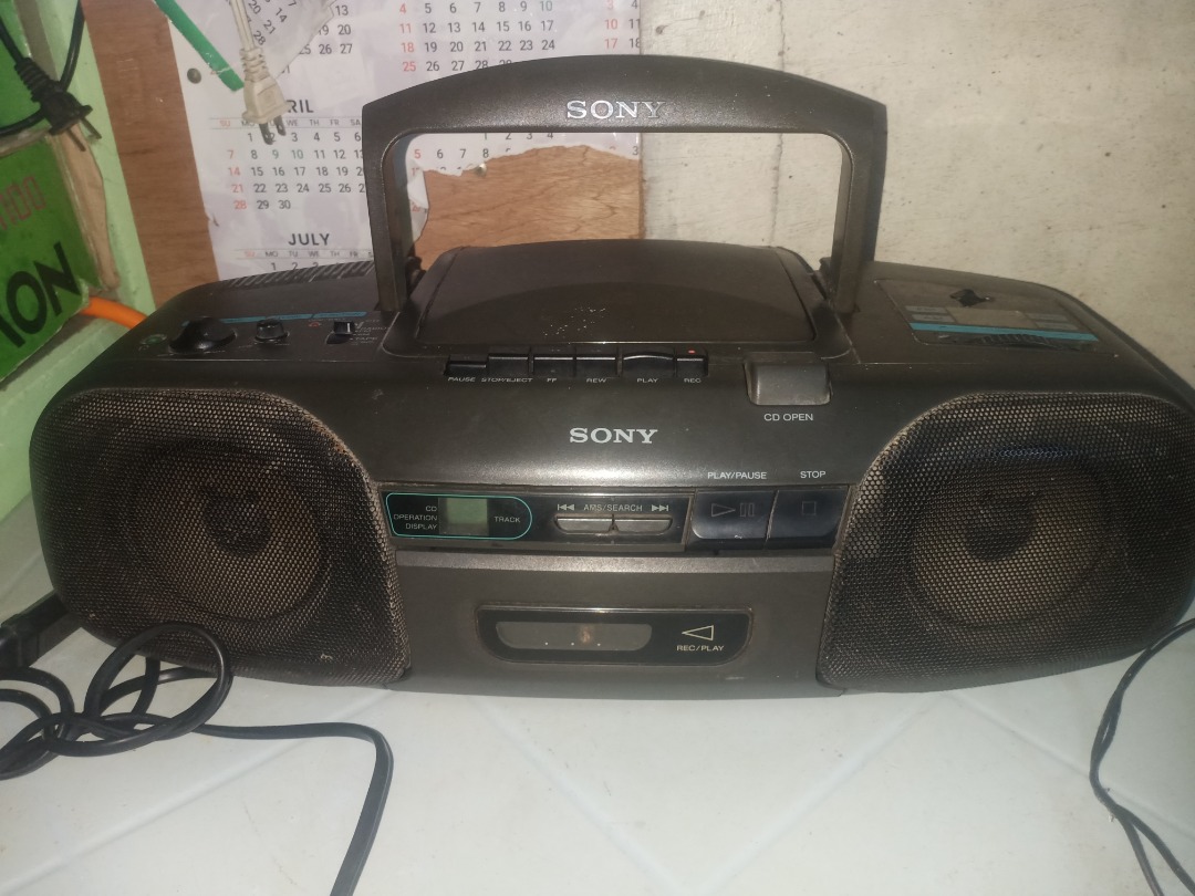 sony boombox, Audio, Portable Music Players on Carousell