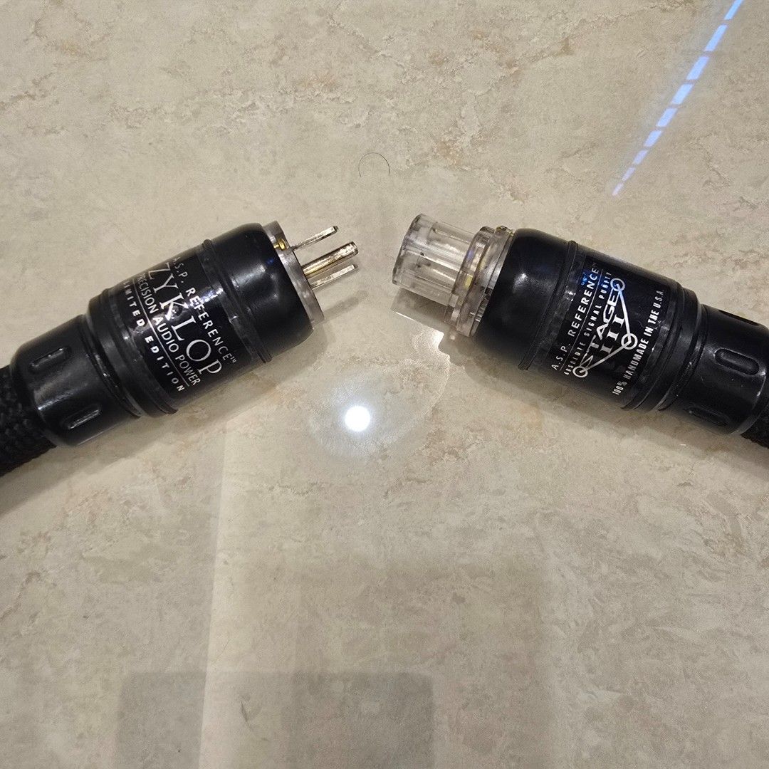 Stage III Concepts Zyklop Pure Silver Power Cord 2 meter, Audio ...
