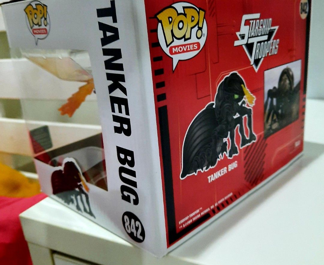 Funko Pop Starship Troopers Tanker Bug 6-Inch Deluxe Pop! Vinyl Figure ...