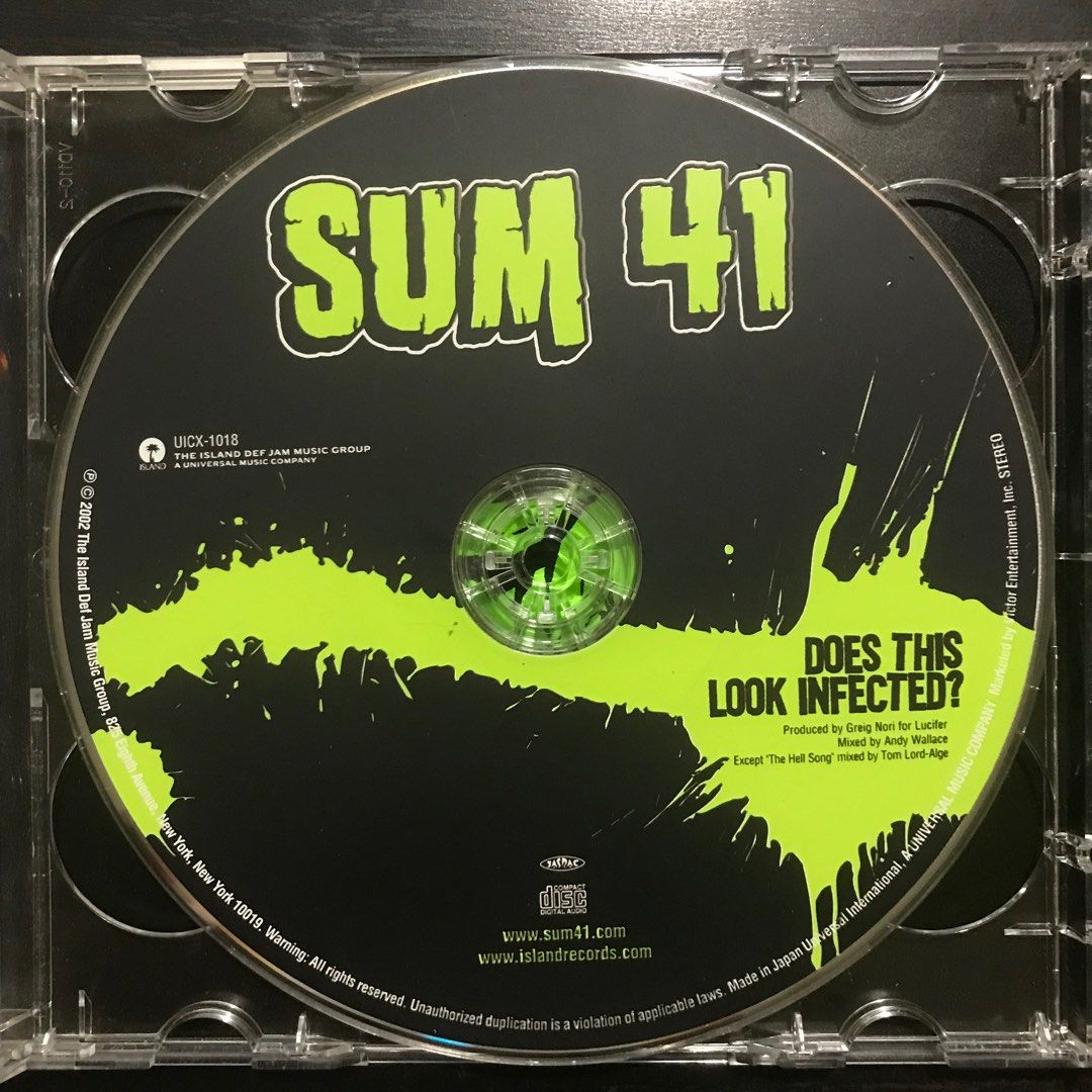 Sum 41 CD + DVD (Japan Press) (Box 29th), Hobbies & Toys, Music & Media ...