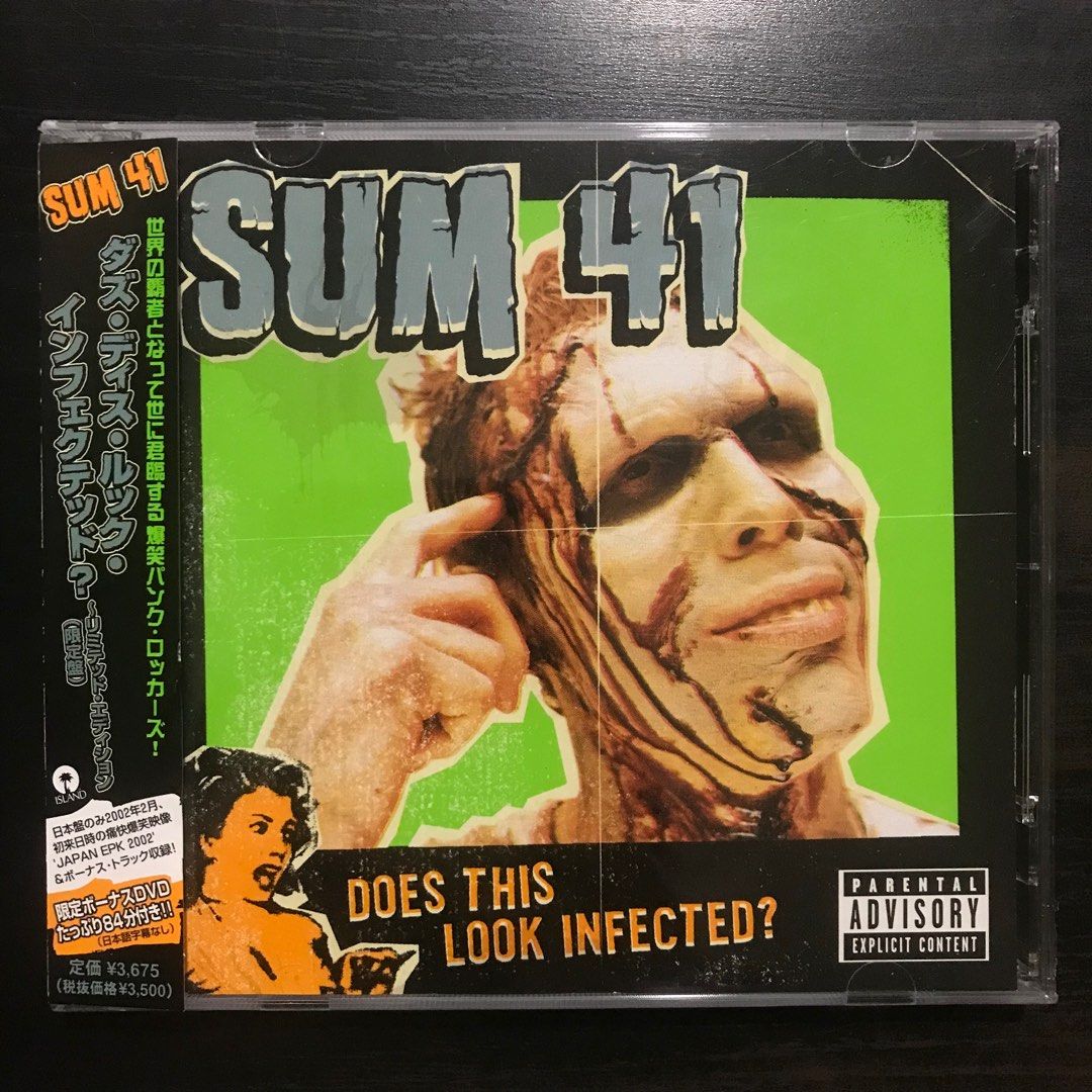 Sum 41 CD + DVD (Japan Press) (Box 29th), Hobbies & Toys, Music & Media ...