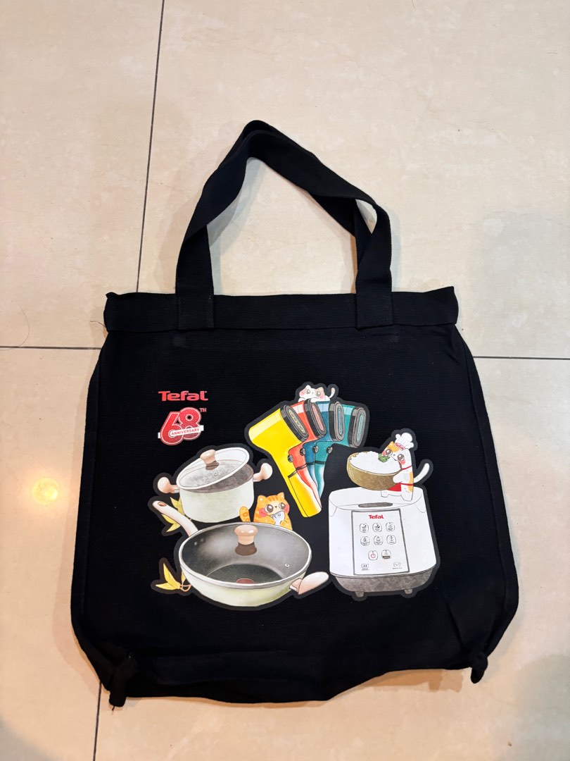 Tefal 68th anniversary tote bag, Women's Fashion, Bags & Wallets, Tote ...