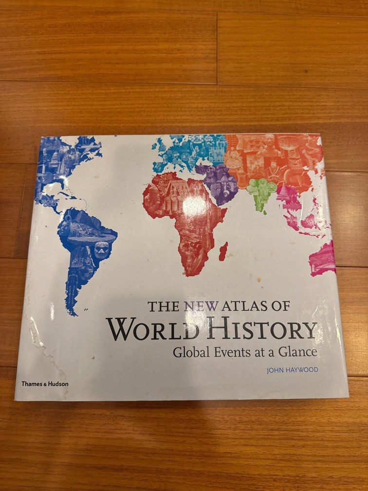 The new atlas of world history 地圖圖解世界歷史, 書籍、休閒與玩具, 書本及雜誌, 教科書、參考書在旋轉拍賣