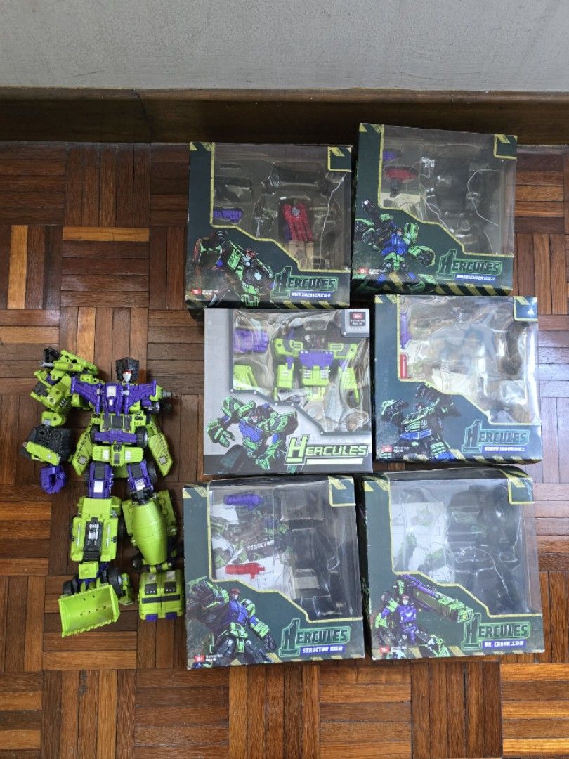 Transformers TFC Toys Hercules Devastator, Hobbies & Toys, Collectibles ...