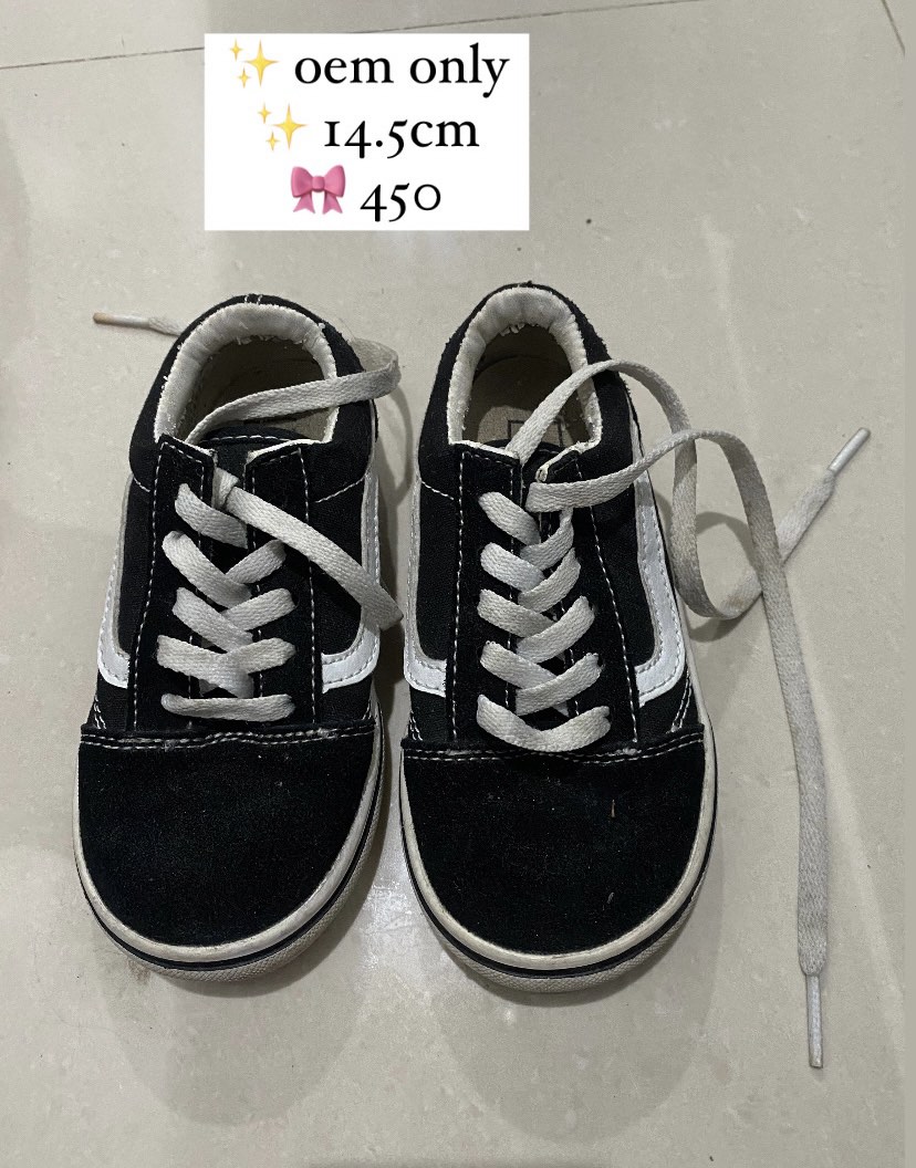 VANS OEM ONLY, Babies & Kids, Babies & Kids Fashion on Carousell