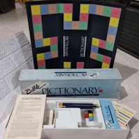 Vintage Boardgame PICTIONARY Bible Edition first edition 1987, Toys ...