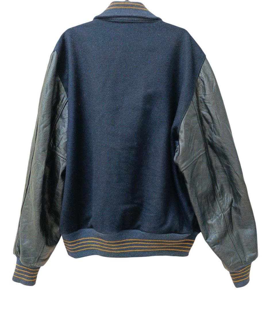 VINTAGE BUTWIN UNION MADE USA WOOL LEATHER VARSITY JACKET, Men's ...