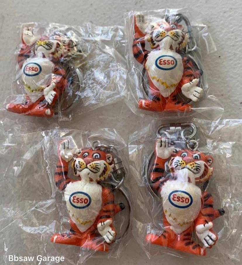 VINTAGE ESSO keychain NOS, Hobbies & Toys, Collectibles & Memorabilia ...