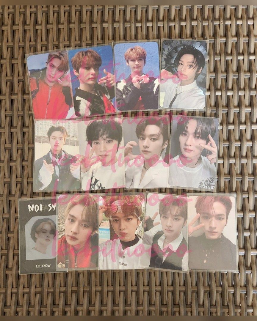 [WTS] Stray Kids Lee Know Official Photocards Set, Hobbies & Toys ...