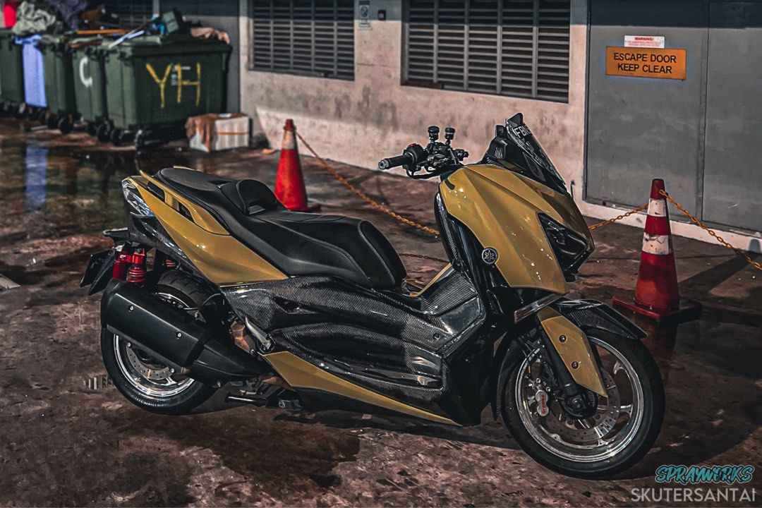 XMAX V1 CUSTOM COVERSET, Motorcycles, Motorcycle Accessories on Carousell