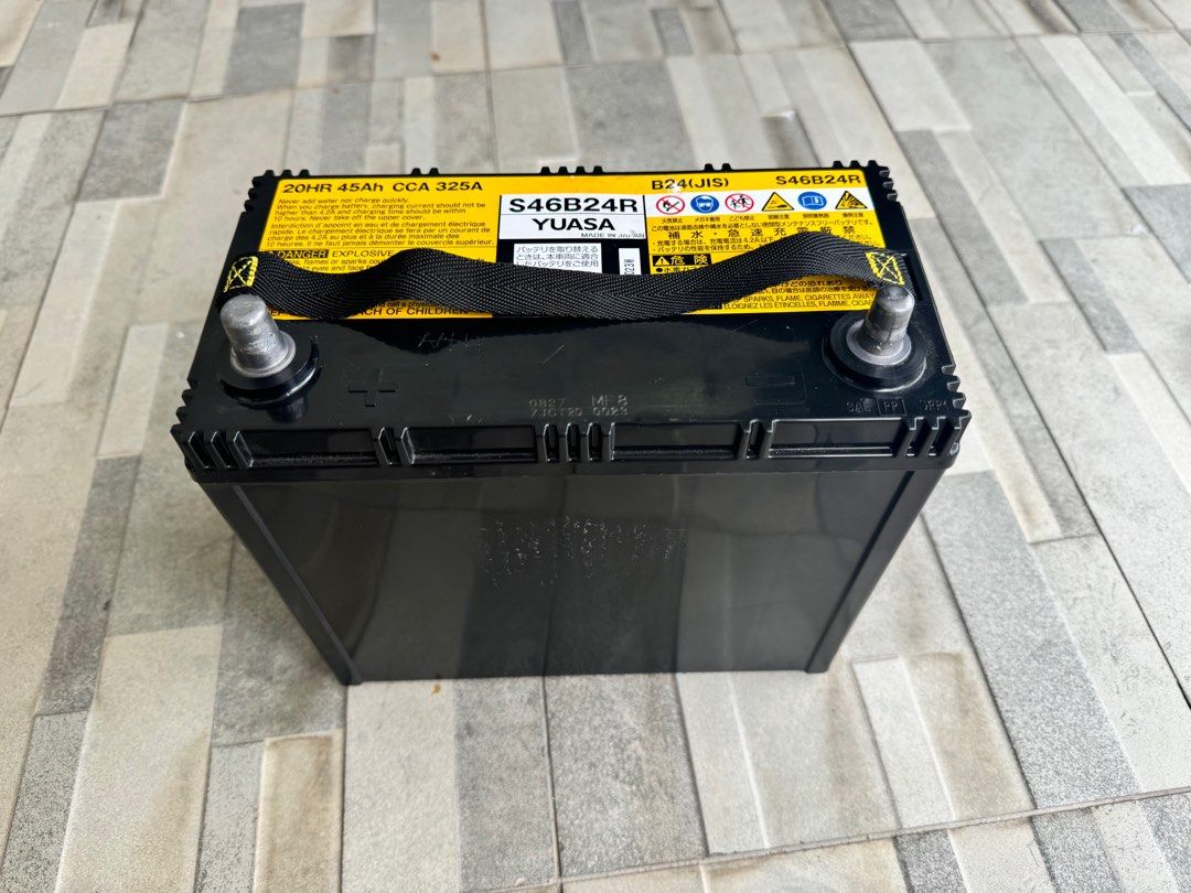 Yuasa VRLA S46B24R 12v Auxiliary battery for Toyota Prius, Lexus CT200h ...