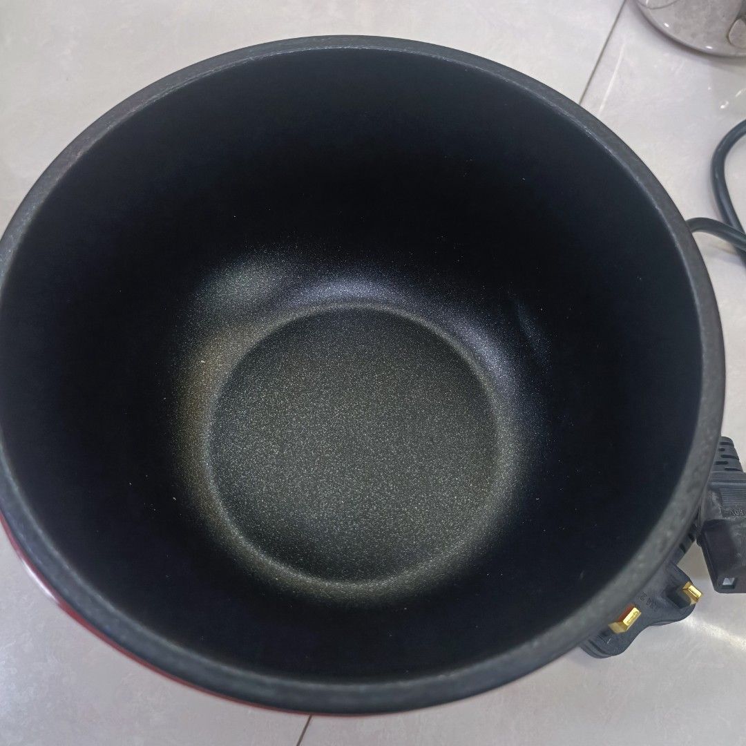1500ml Red Small Electric Ramyun Multi pot lunch hotpot Maggie Korea ...