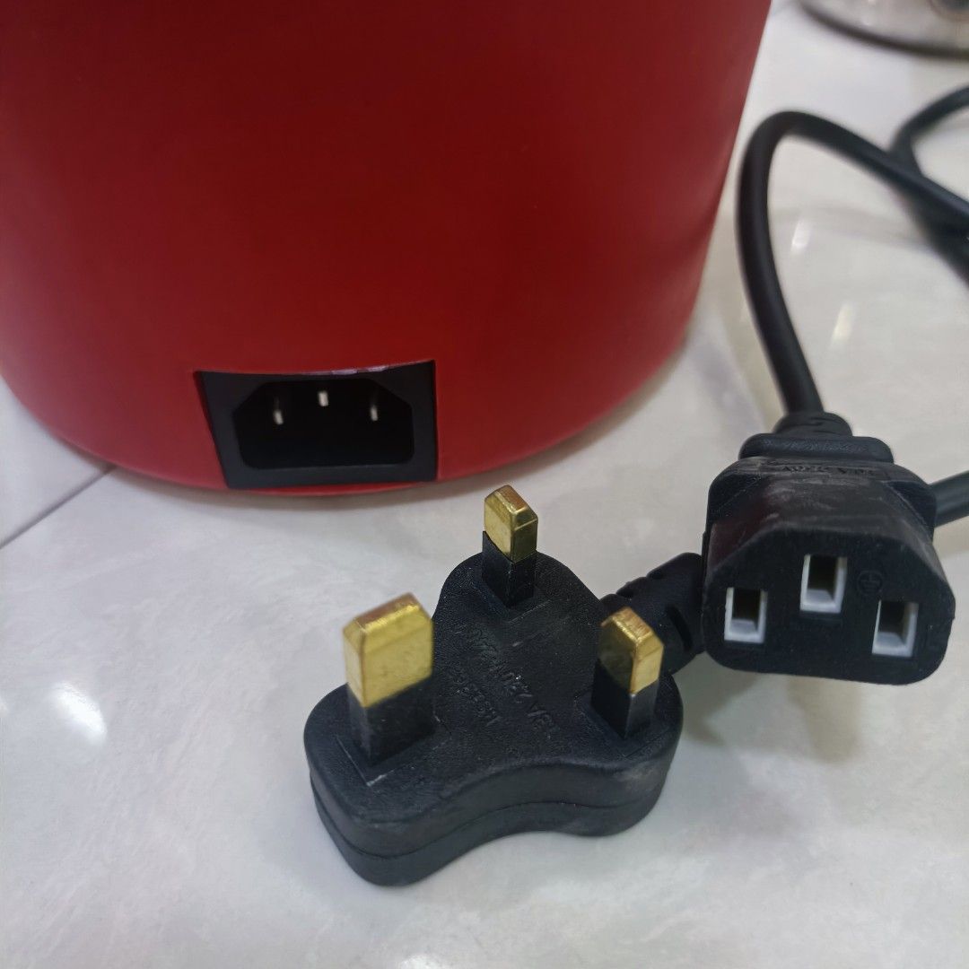 1500ml Red Small Electric Ramyun Multi pot lunch hotpot Maggie Korea ...