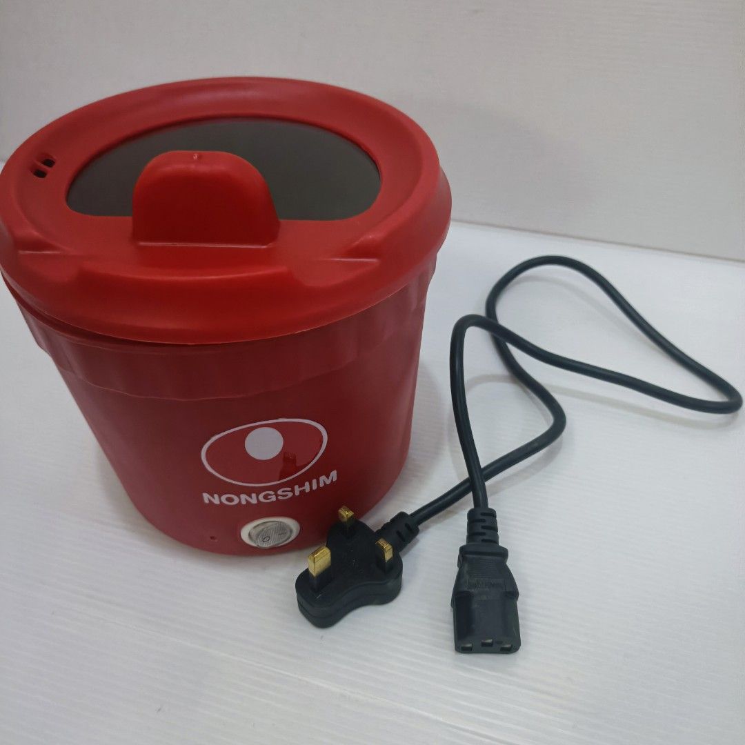 1500ml Red Small Electric Ramyun Multi pot lunch hotpot Maggie Korea ...