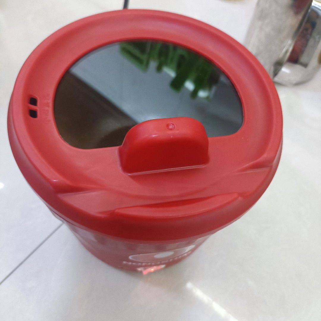 1500ml Red Small Electric Ramyun Multi pot lunch hotpot Maggie Korea ...