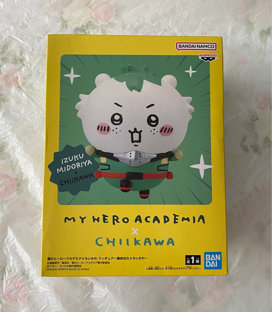 日版 Bandai Namco Banpresto 稀有 限定 聯名 crossover Chiikawa 吉伊卡哇 我的英雄學院 我英 ...
