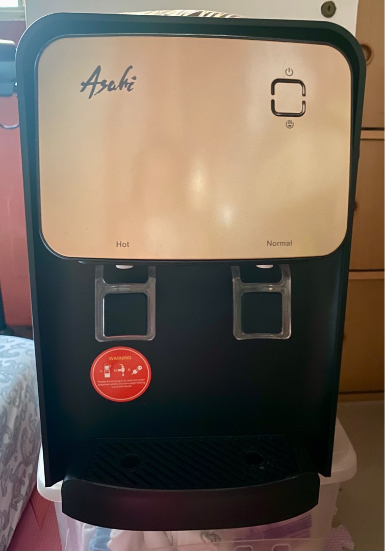 Asahi table top water dispenser, TV & Home Appliances, Kitchen ...