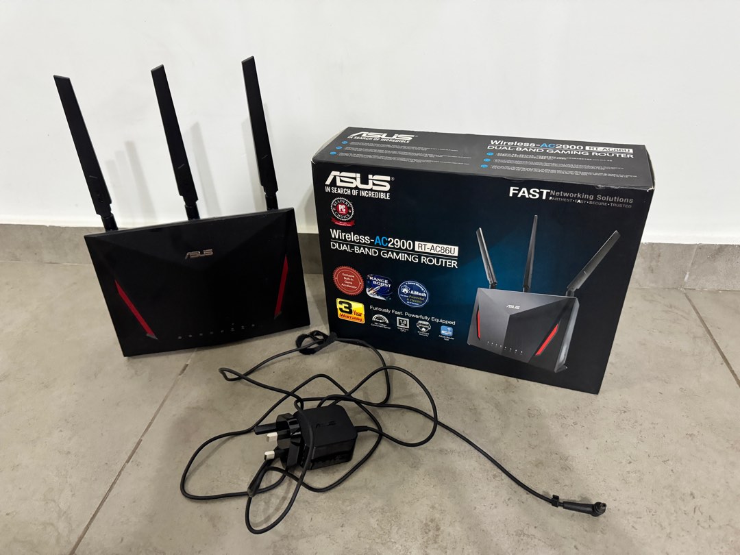 Asus Router AC2900 x 2 Packs, Computers & Tech, Parts & Accessories ...