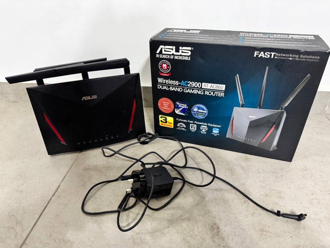 Asus Router AC2900 x 2 Packs, Computers & Tech, Parts & Accessories ...