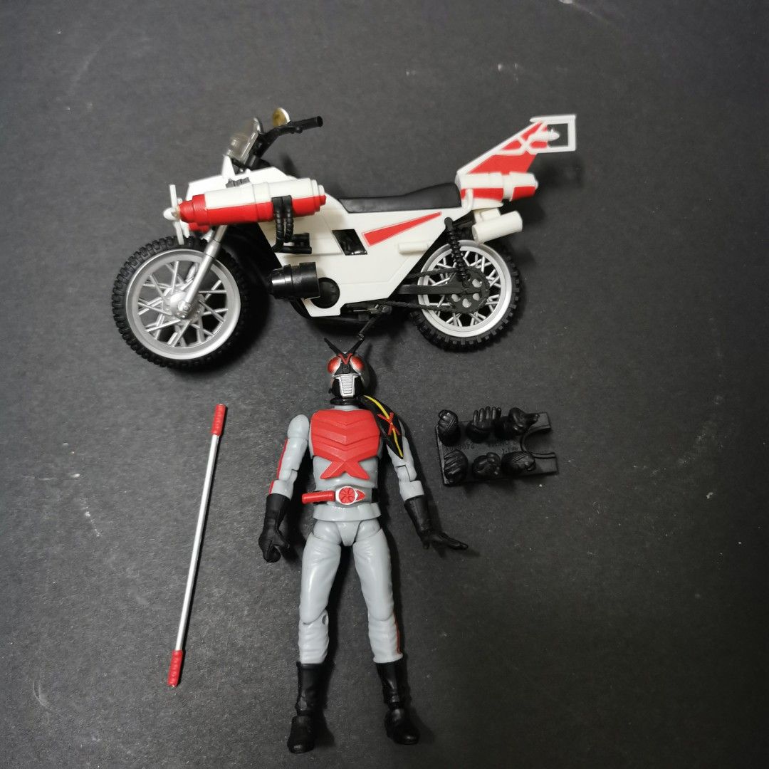Bandai Shodo X (not SHF SKC) Kamen Rider X and Cruiser motor bike set, Hobbies & Toys ...