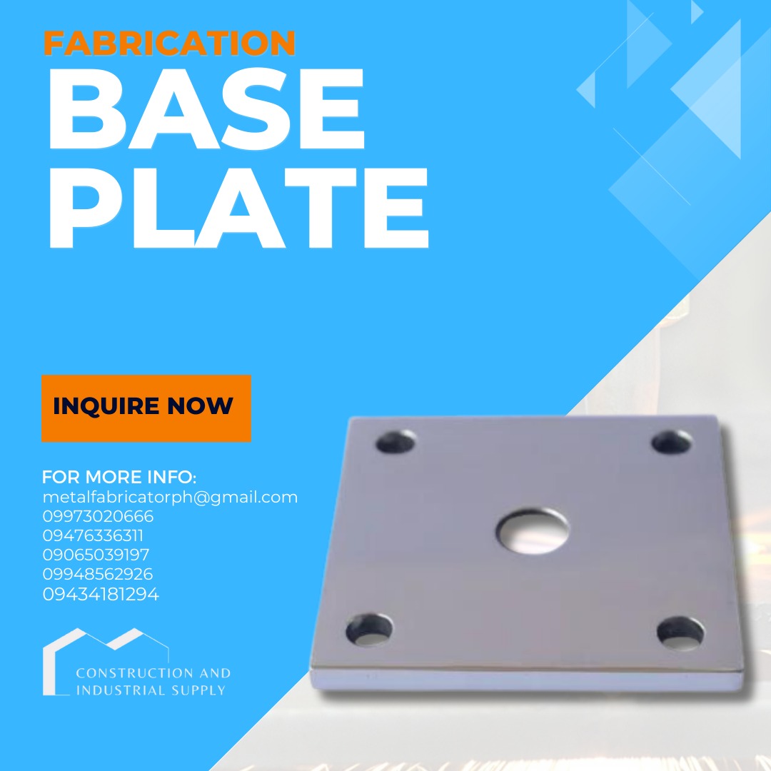 Base Plate | Shear Plate | Steel Pipe Casing | Metal Fabrication ...