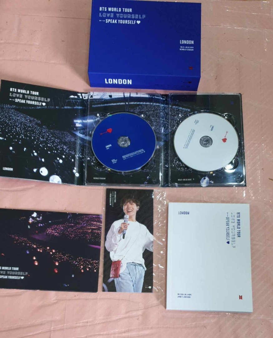 BTS LONDON WORLD TOUR DVD, Hobbies & Toys, Memorabilia & Collectibles ...
